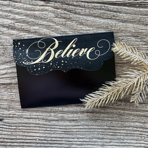 Believe in the Magic of Christmas Cards · Luxury Folded Holiday Cards ...