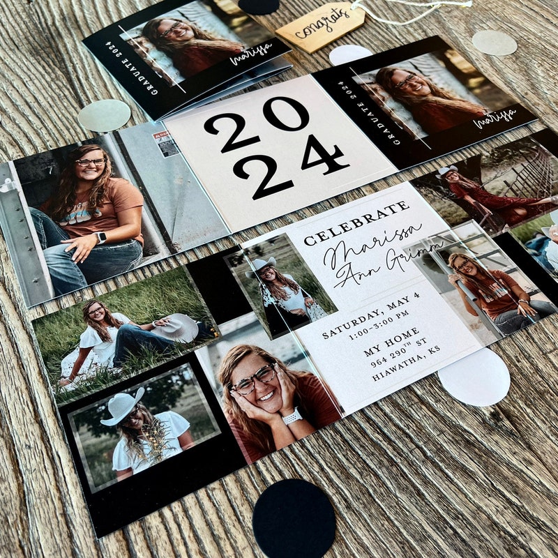 Folding Invitation - Etsy