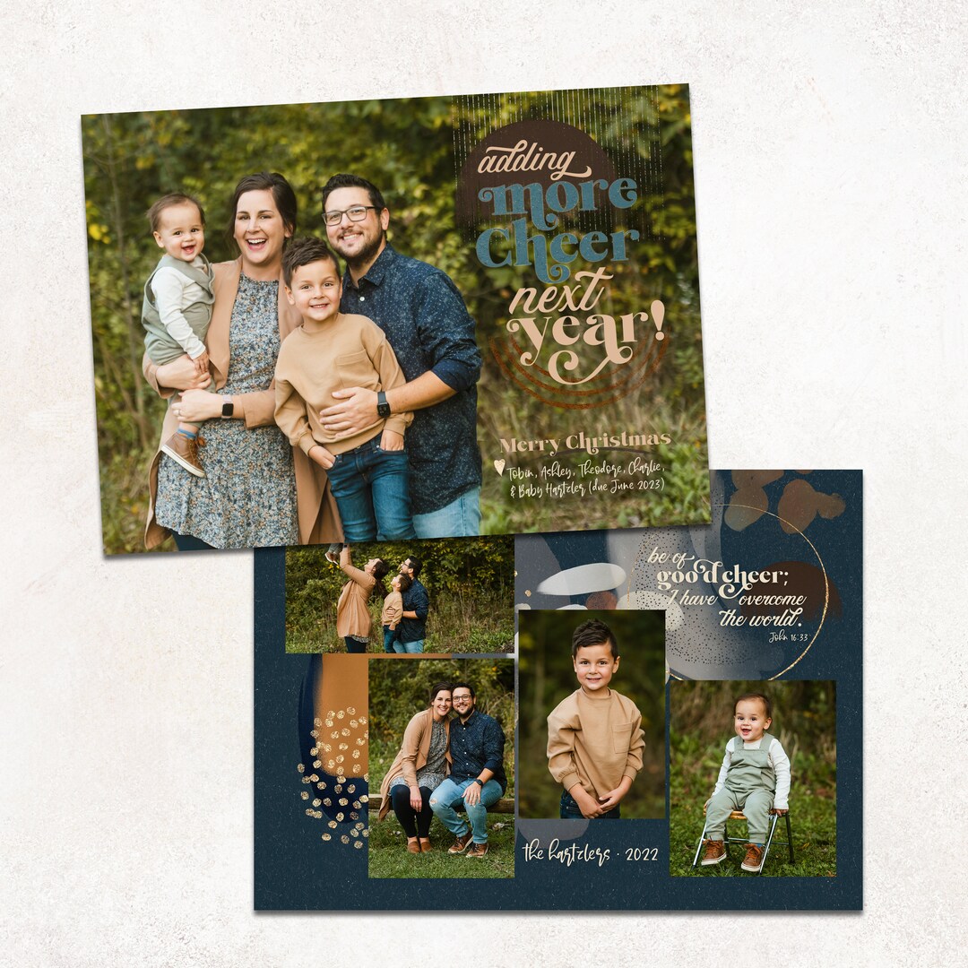 Adding MORE CHEER Next Year · Pregnancy Announcement and Christmas ...