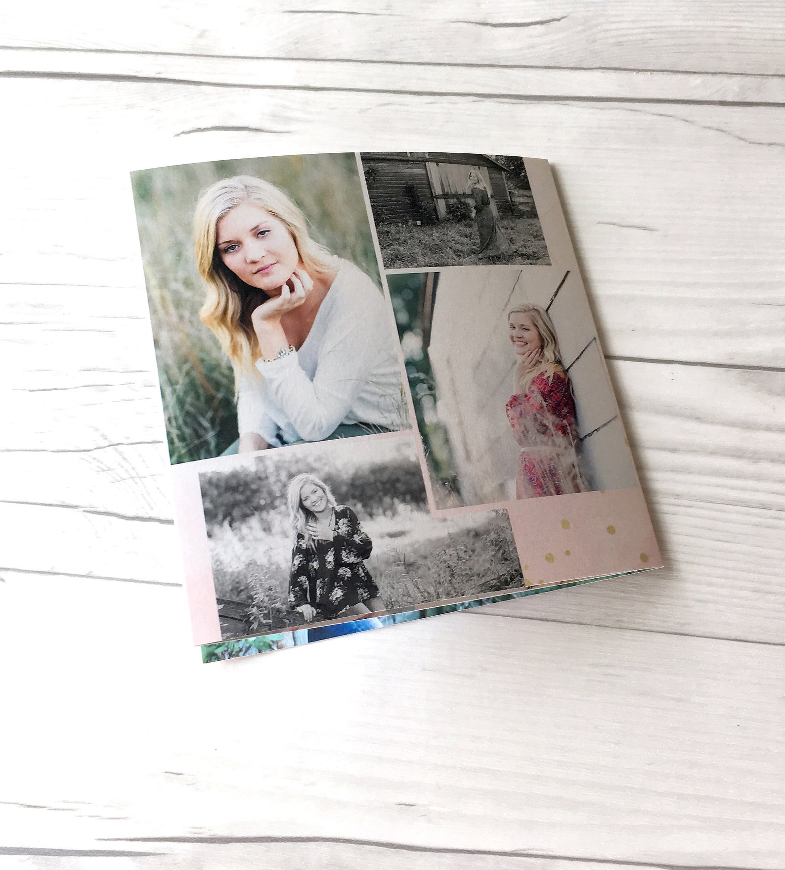 Folded Graduation Announcement Invitations Custom Tri-fold - Etsy