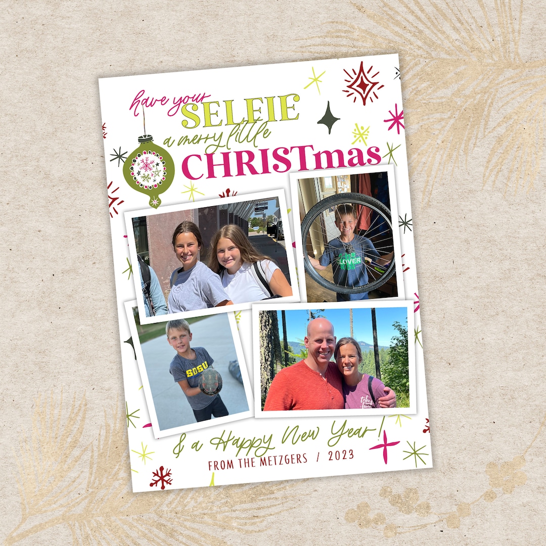 Have Your SELFIE Christmas Cards · Holiday Photo Cards · Fun Christmas ...