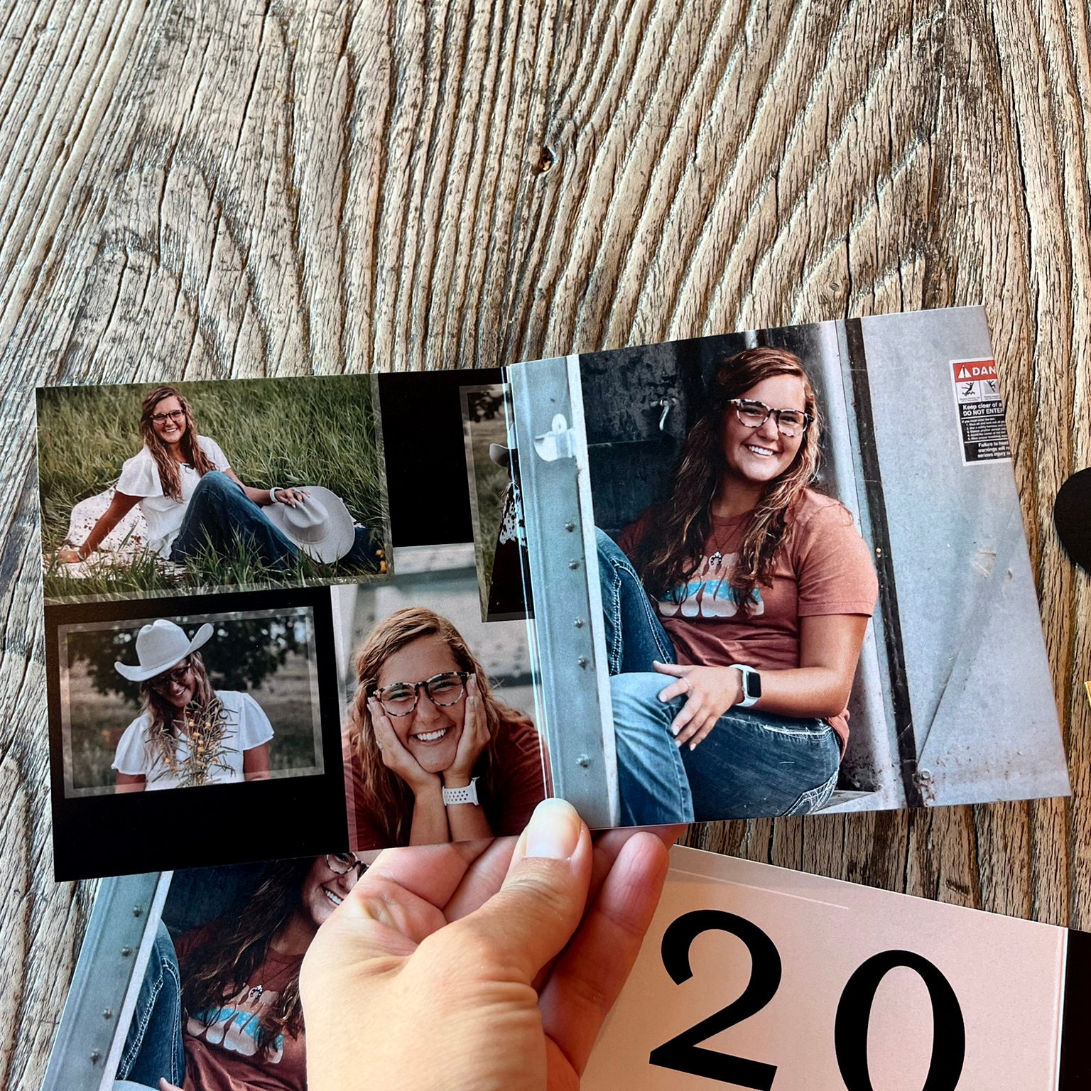Modern Black Tri-fold Graduation Announcements Invitations · Custom ...