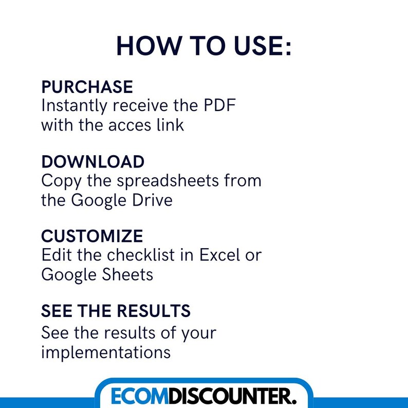 Ultimate 300+ E-commerce CRO Checklist Builder, How to Start Selling on Shopify in 2025 ...
