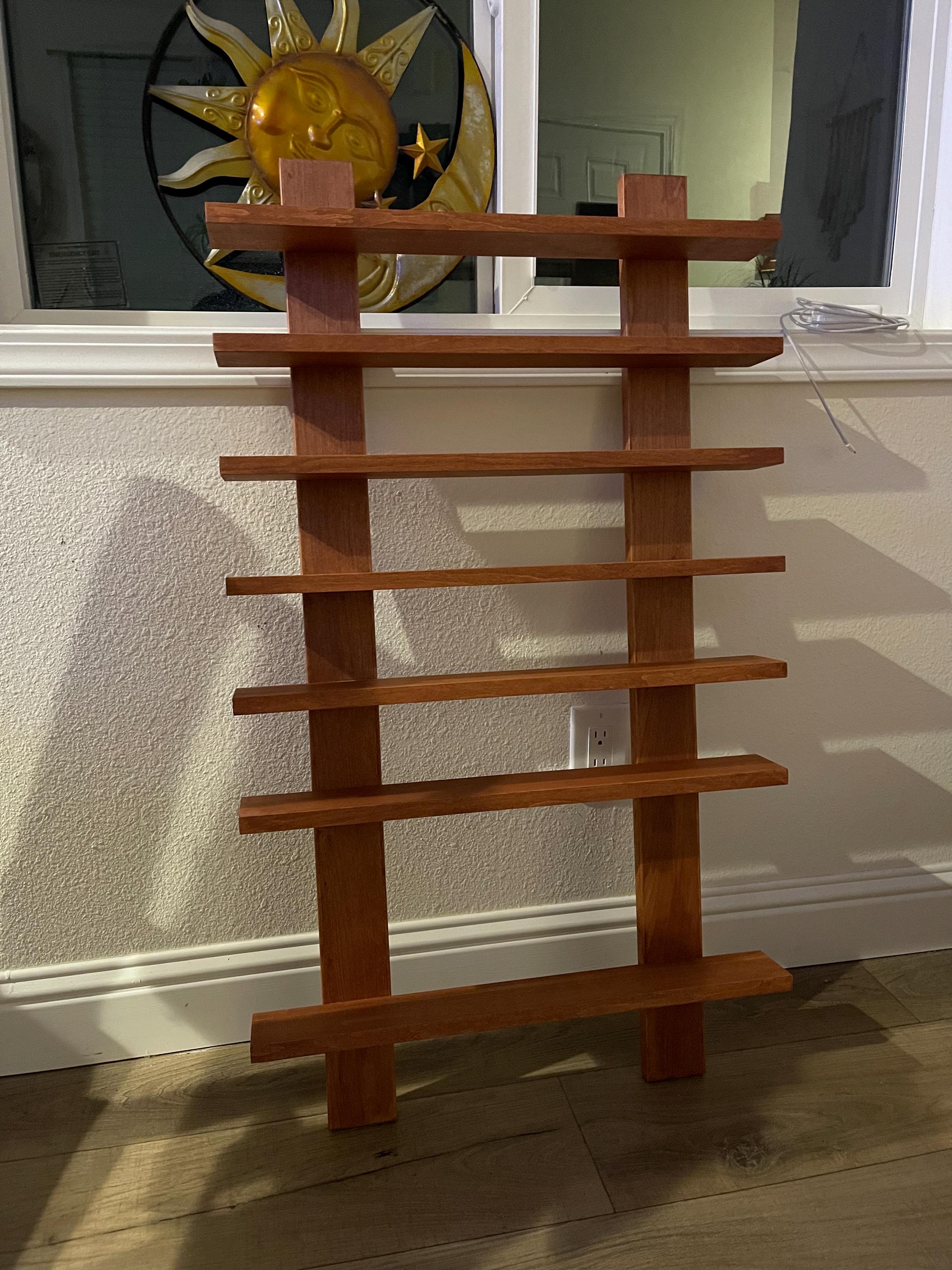 Wall Mount Toy Shelf/ Funko Pop Shelf/ Bitty Pop Shelf/ American Walnut ...