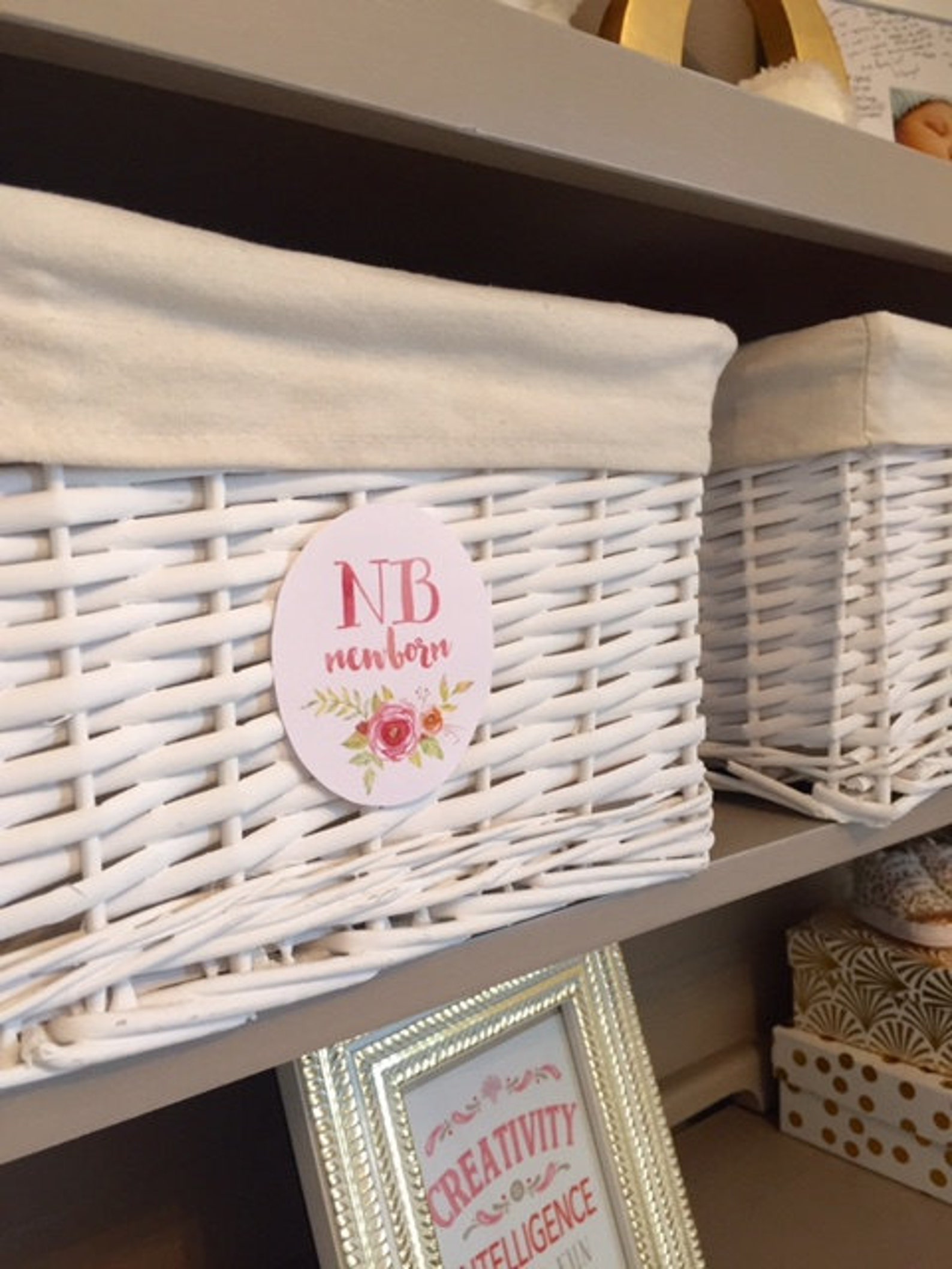 Baby Girl Infant Clothing Printable Tags Labels Dividers for Nursery ...