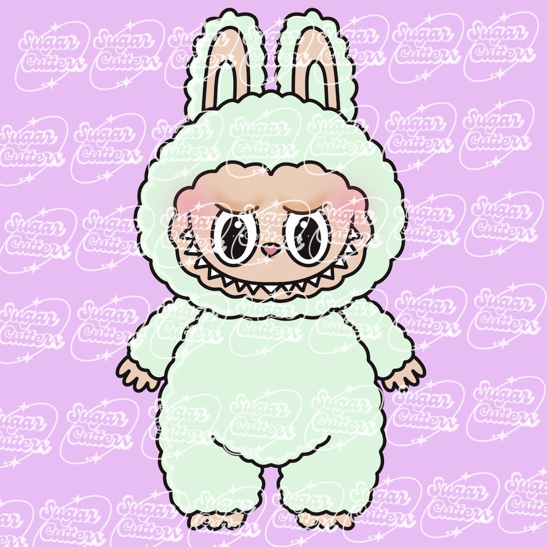 Labubu Stl for 10cm Cookie Cutter With Marker. (not Physical Product ...