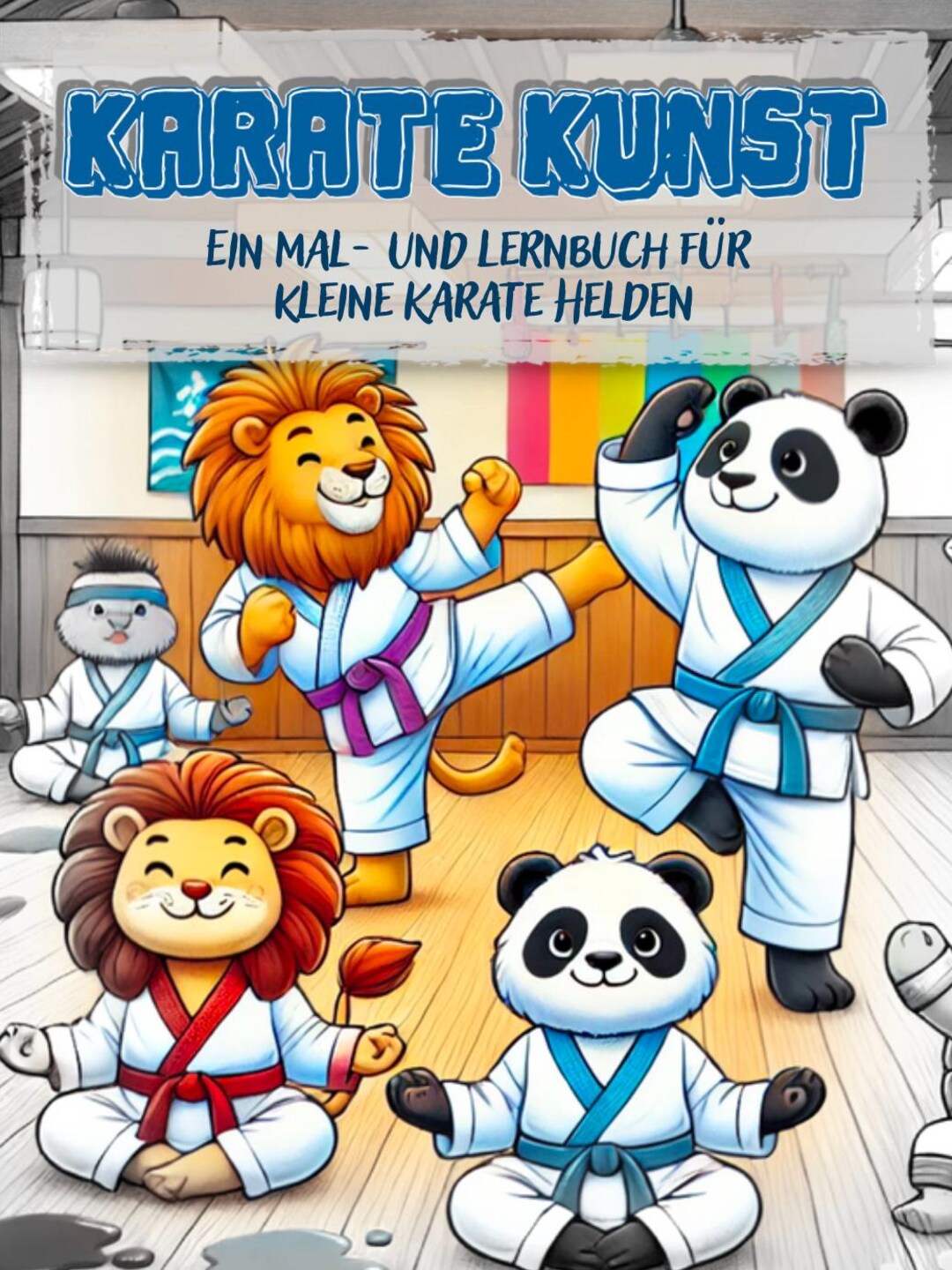 Karate Art A Coloring and Learning Book for Little Karate Heroes ...