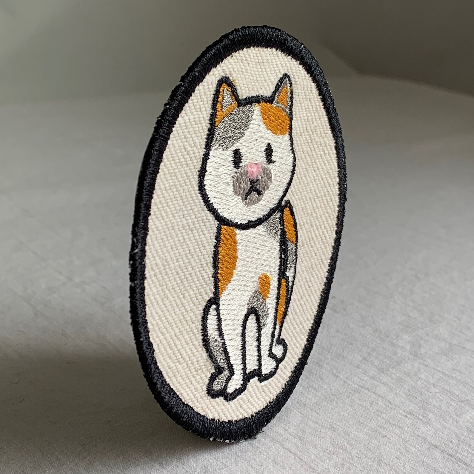 Calico Cat Patch Cat Lovers Patch Embroidered Patch - Etsy