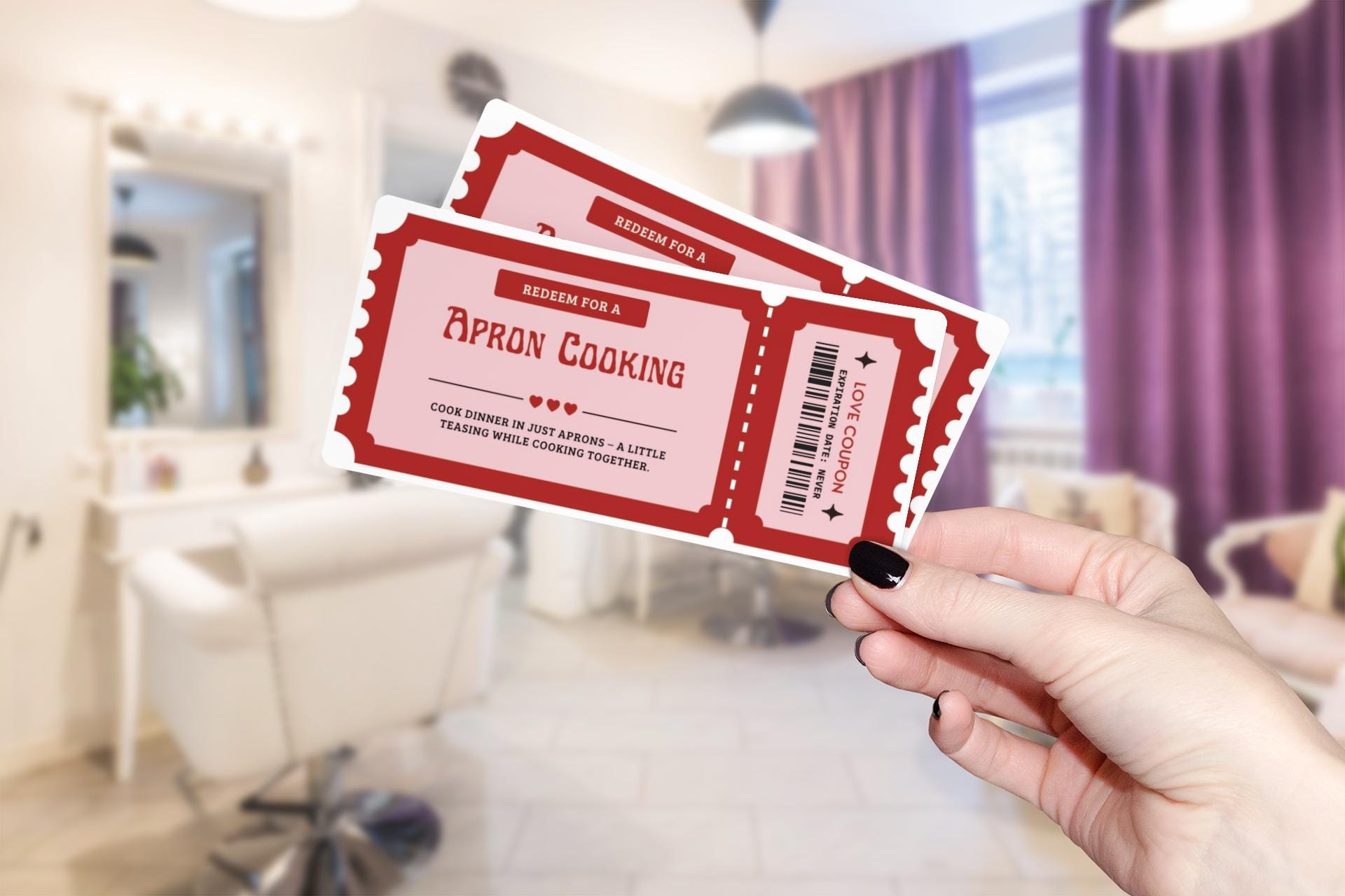 Spicy Coupons, Sexy & Naughty Adult Date Night Printable, Editable ...