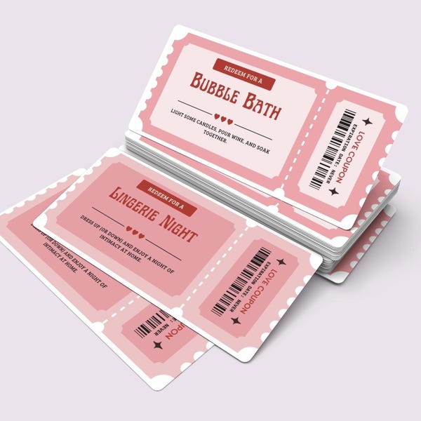 Sexy Coupons Printable Etsy