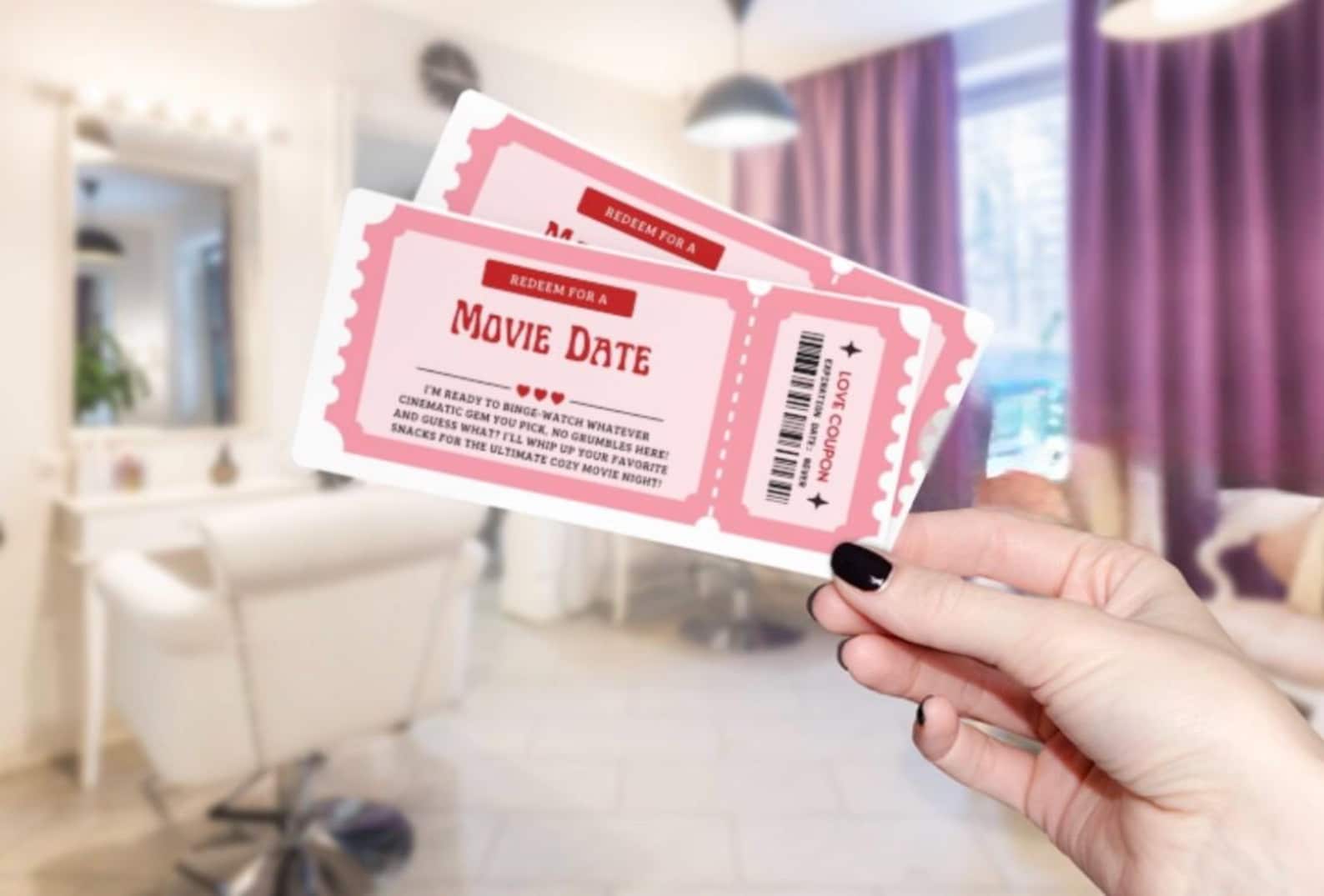 Printable Date Idea Coupon Book, 30 Editable Love Coupons, Anniversary ...
