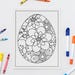 Printable Adult Easter Egg Mandala Coloring Book | Mandala Spring ...