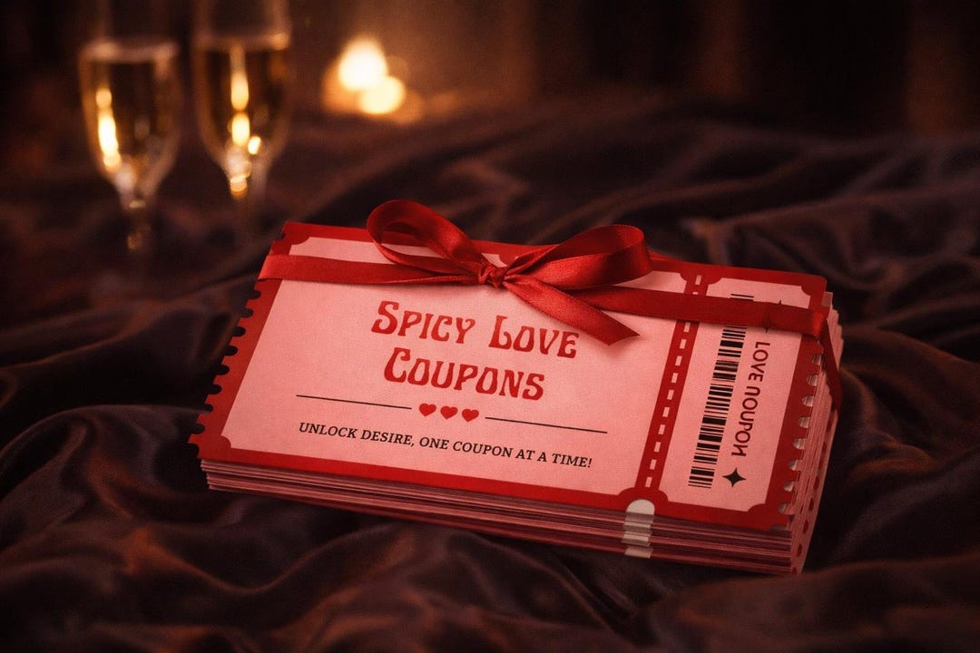 Spicy Coupons, Sexy & Naughty Adult Date Night Printable, Editable ...