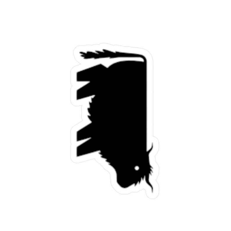 Highland Cow Vinyl Decal - Etsy