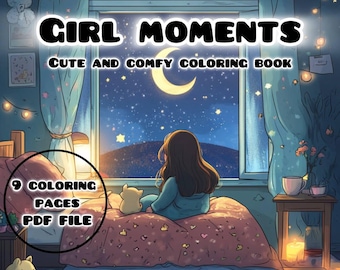 Berrie Cute & Comfy Coloring Pages 20, Coloring Pages for Adults and ...