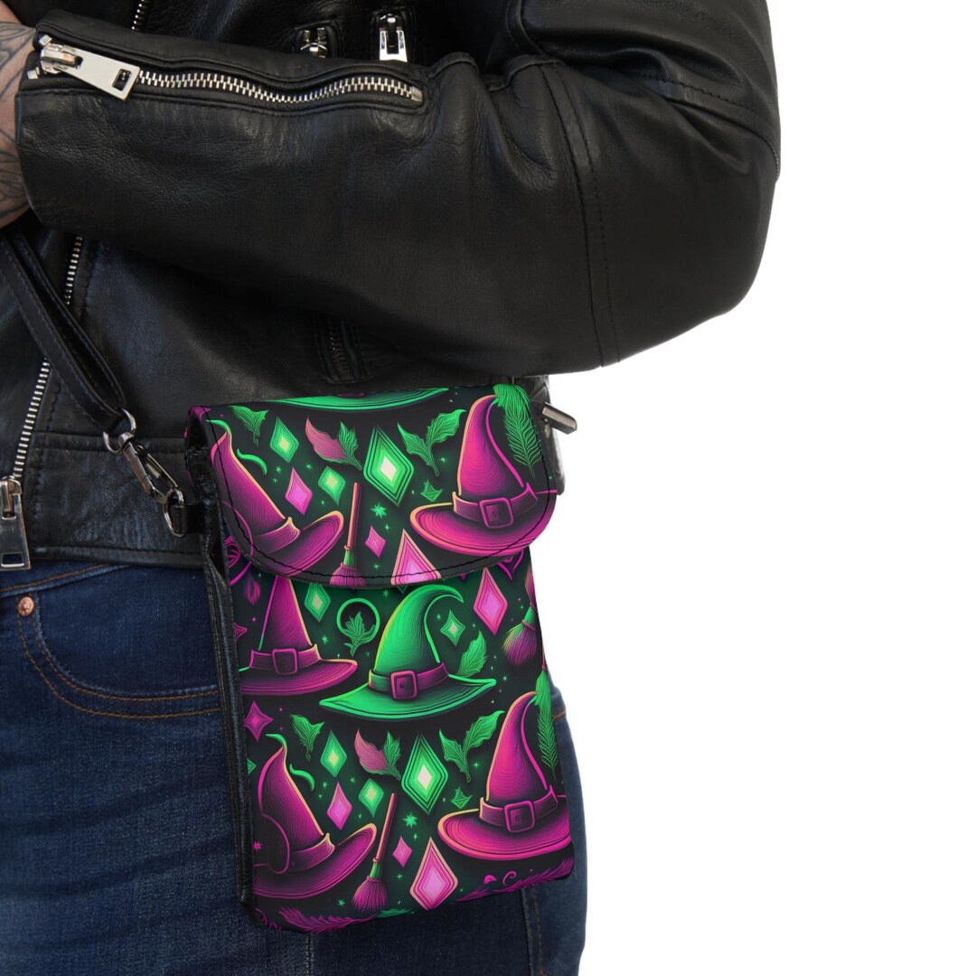 Wicked-inspired Crossbody Bag, Gothic Aesthetic Cell Purse, Witchcore ...