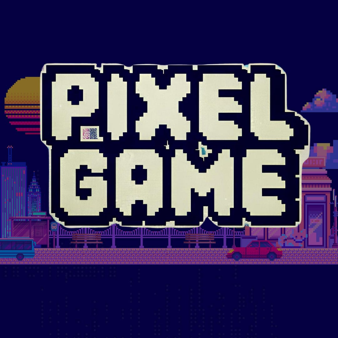 Pixel Game Font, Script Fonts, Fonts for Canva, Font Svg, Handwritten ...