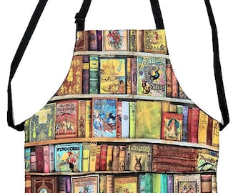Library Book Apron - Etsy