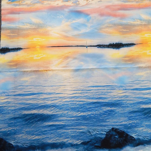Sunset Fabric - Etsy