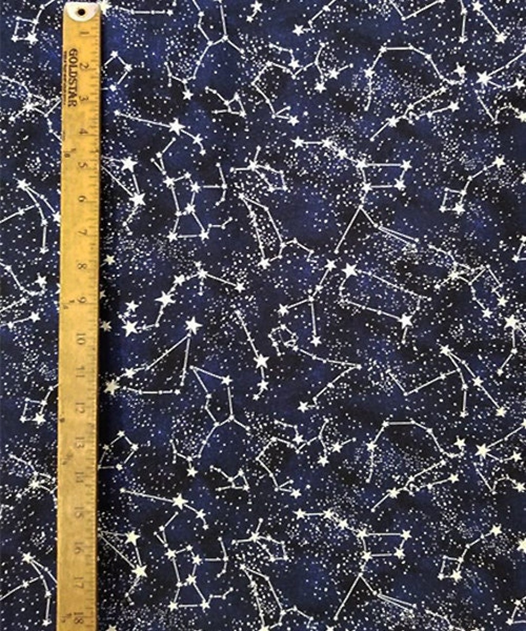 CONSTELLATIONS GLOW Panel Pattern Cotton Fabric 18" X 44" - New and ...