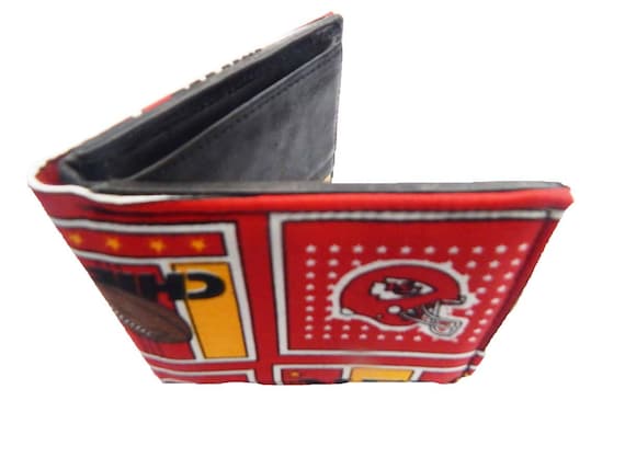 Bi-fold Men Wallet With NFL kentucky CHIEFS | Etsy