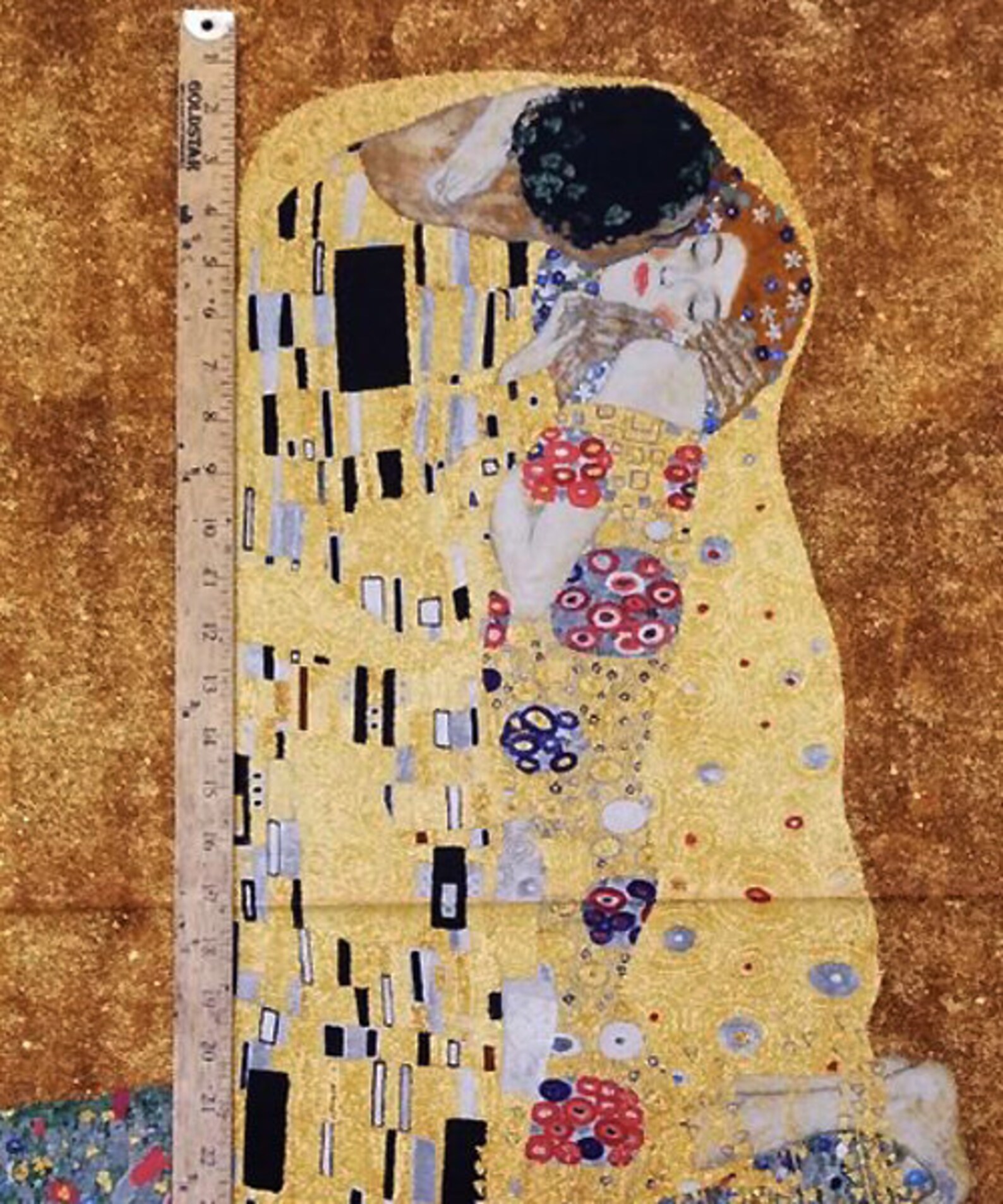 GUSTAV KLIMT Pattern Cotton Fabric 24 X 44 New - Etsy