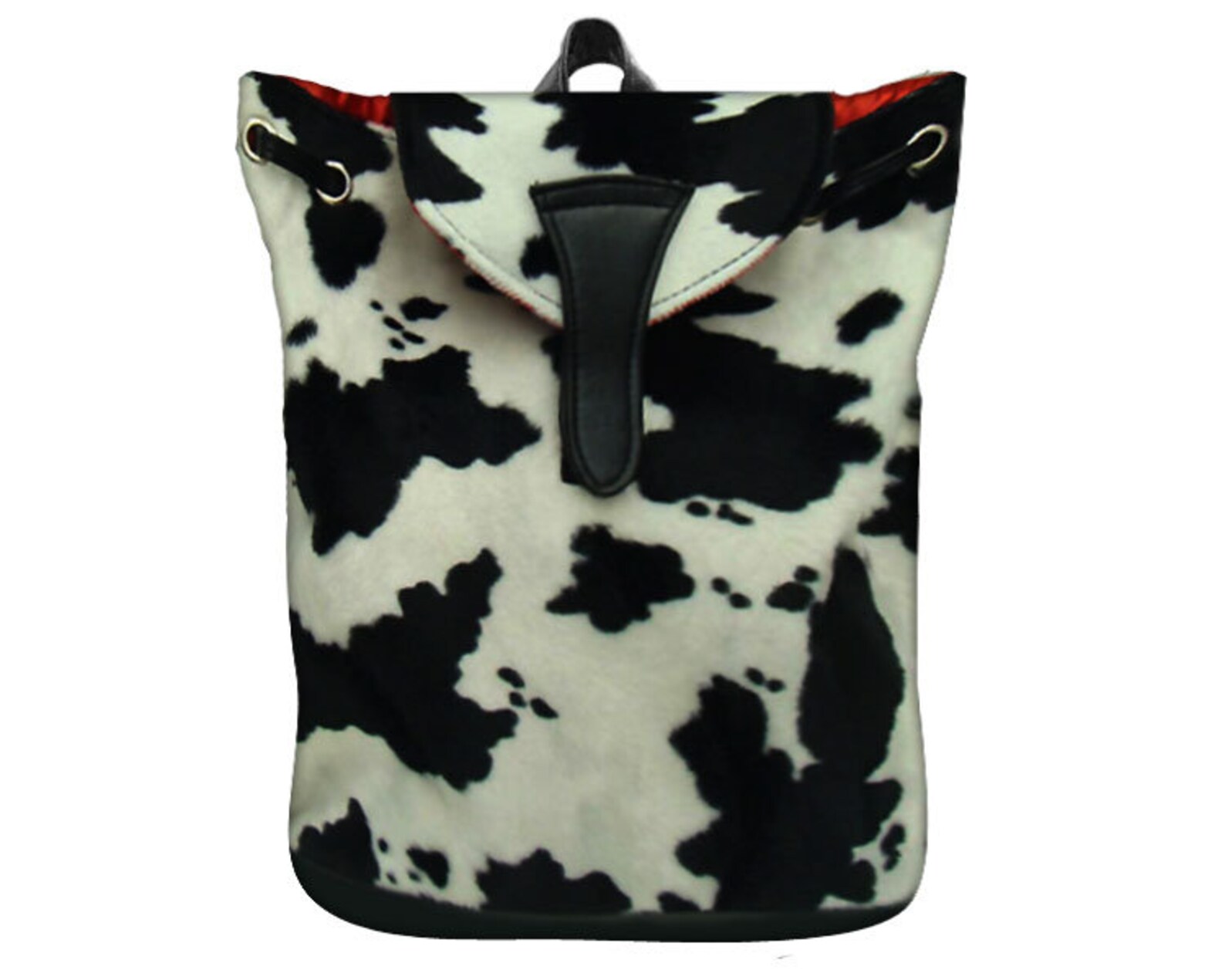 US HANDMADE Large Backpack Style Adjustable Handle With "animal Print ...