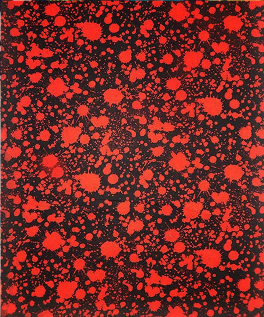 BLOOD TYPE Pattern Fabric , 18" X 44", New, Rare Half Yard - Etsy