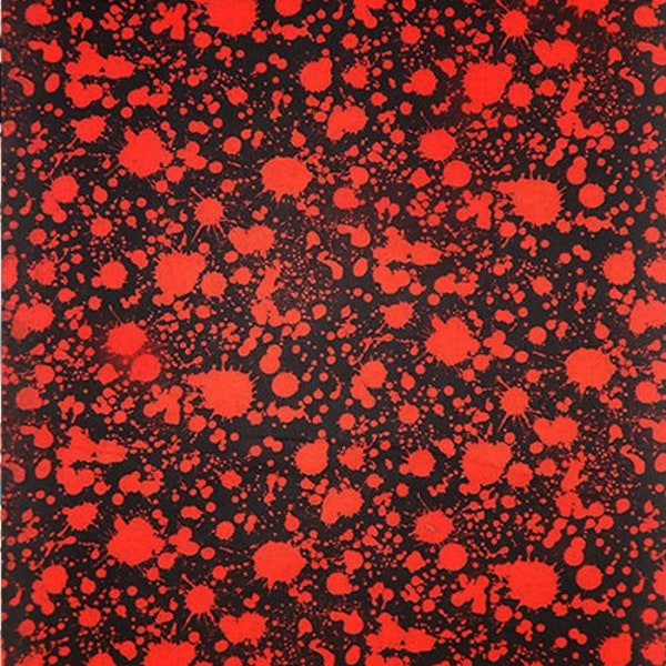 Blood Splatter Fabric - Etsy