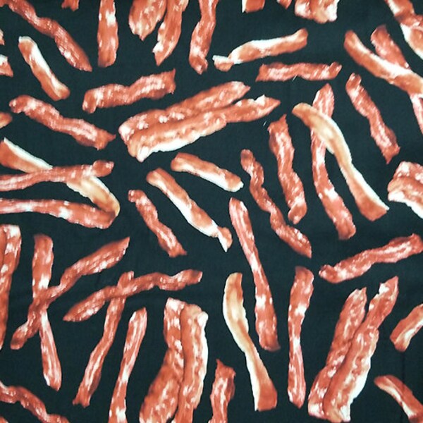 Bacon Fabric - Etsy