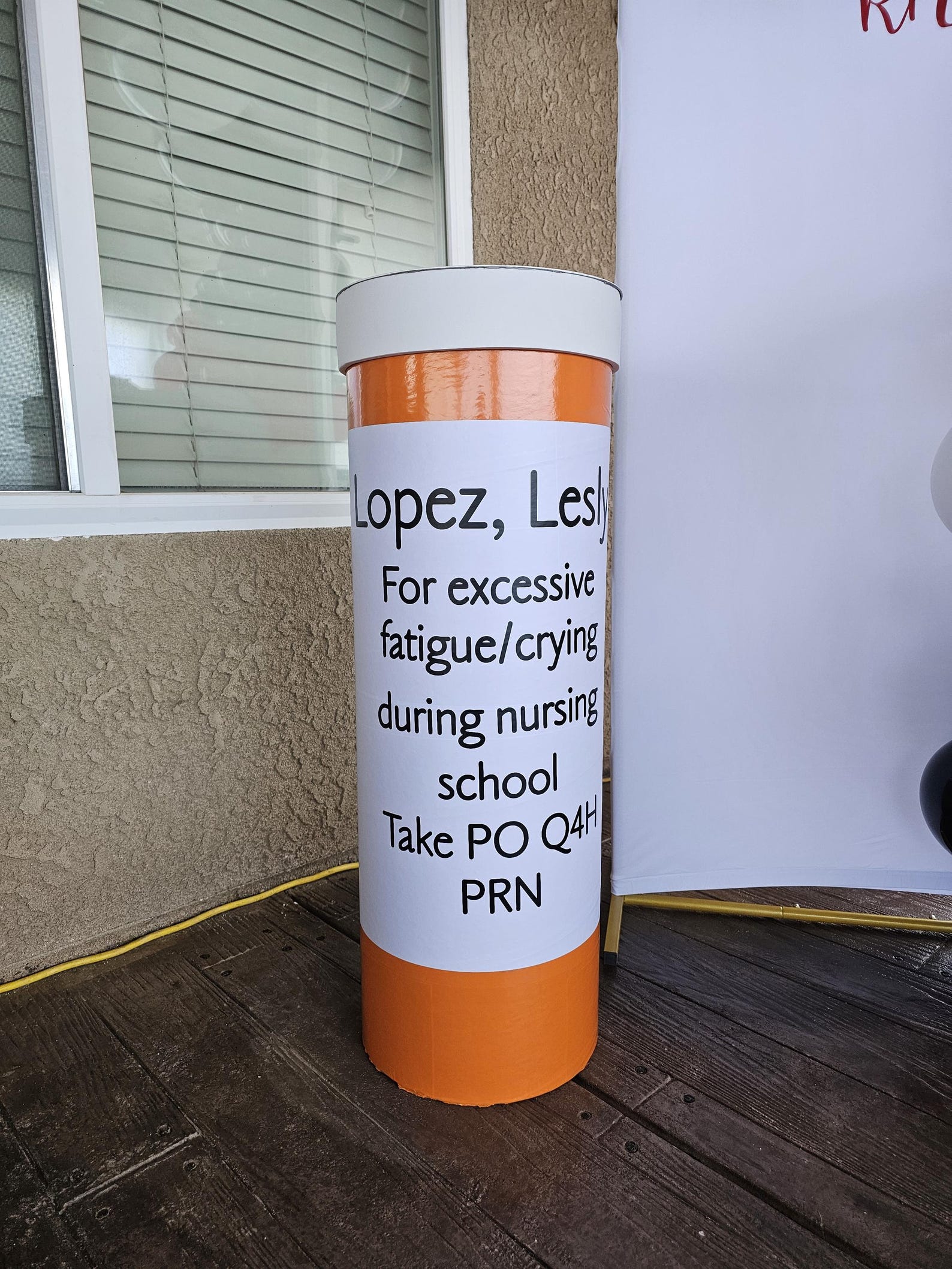 Giant Pill Bottle Prop Oversized Prescription Bottle Party Decor Nurse ...