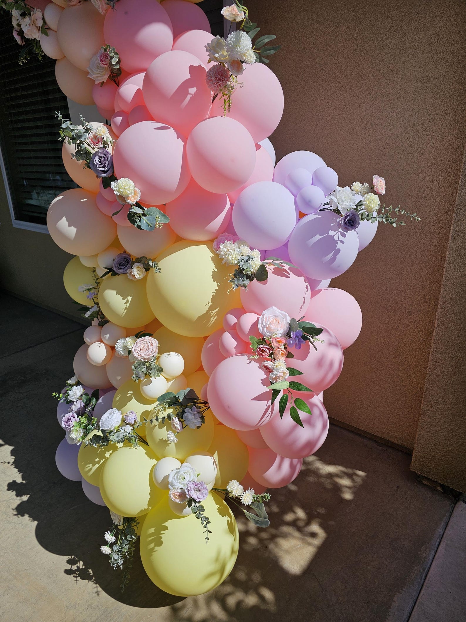 Pastel Balloon Garland Spring Pastel Party Decor Balloons Baby in Bloom ...