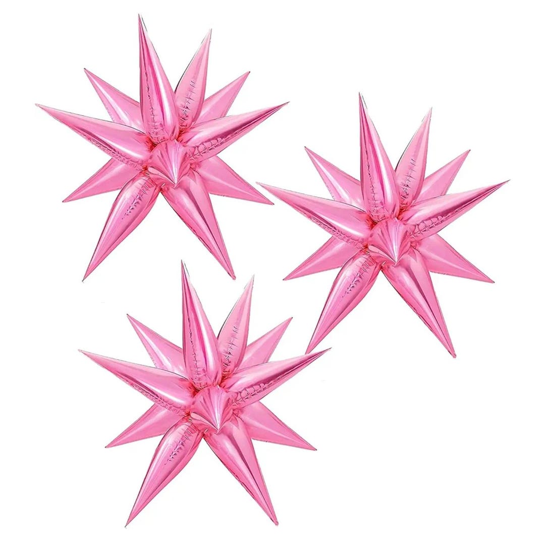 Spiked Star Balloon Starburst Balloons Magic Star Balloon 12 Point ...
