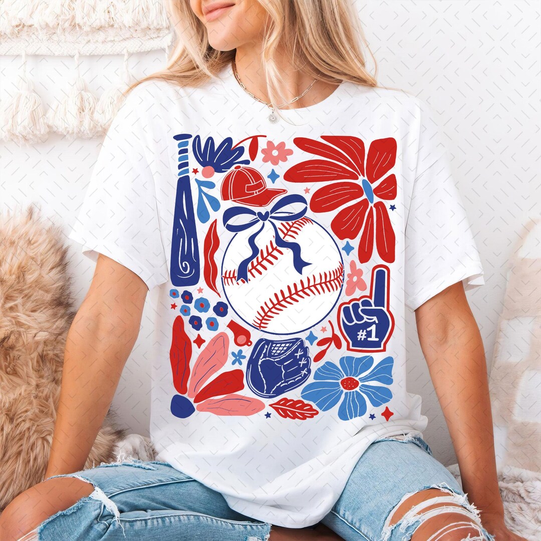 Baseball Game Day Boho Png, Game Day Baseball Png, Baseball Bow Png ...