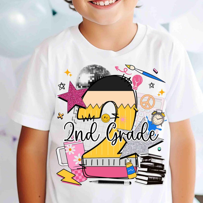 Preppy Back to School Png Bundle, Teacher Bright Png Bundle, Teacher ...