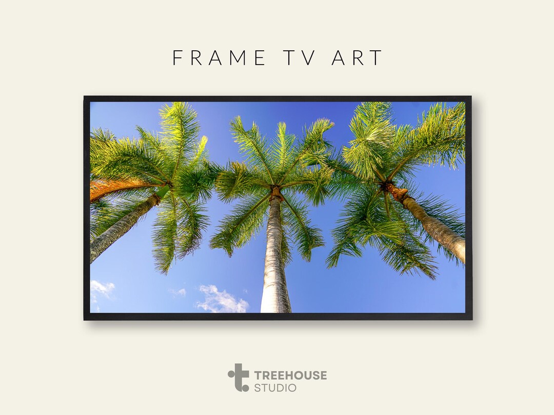 Kauai Palm Tree Frame TV Art: Hawaii Travel Photo (digital Download) - Etsy