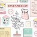 Printable Mod Daisy PLANNER FILE TABS Digital File Instant Download ...