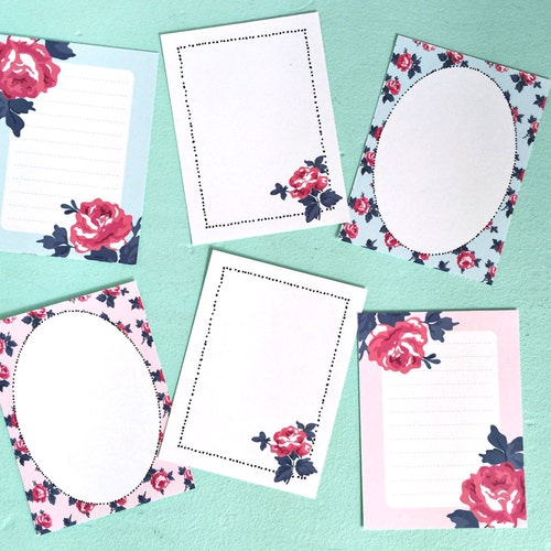 Printable Clipboard Journaling Cards/inserts digital File - Etsy