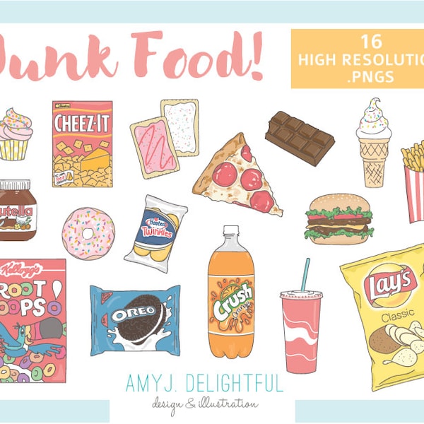 Food Clip Art - Etsy
