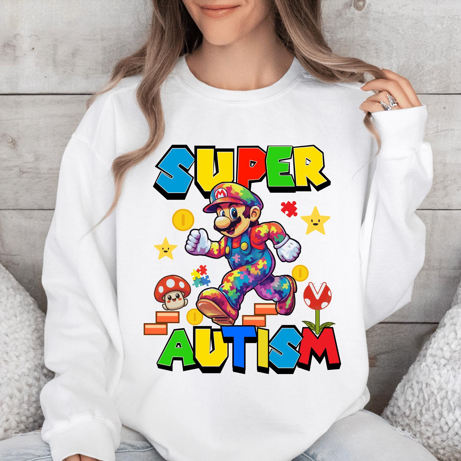 Super Autism Awareness PNG SVG, Autism Sublimation Png, Autism Design ...