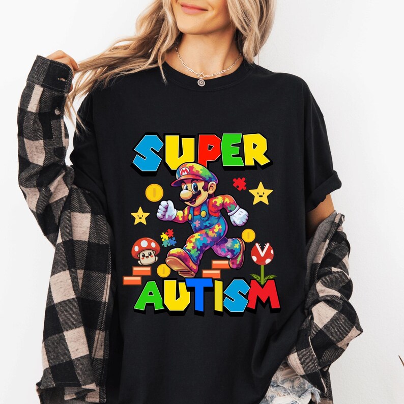 Super Autism Awareness PNG SVG, Autism Sublimation Png, Autism Design ...