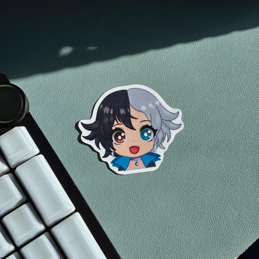Luna Snow Rivals Chibi Sticker Clear Vinyl Holographic - Etsy