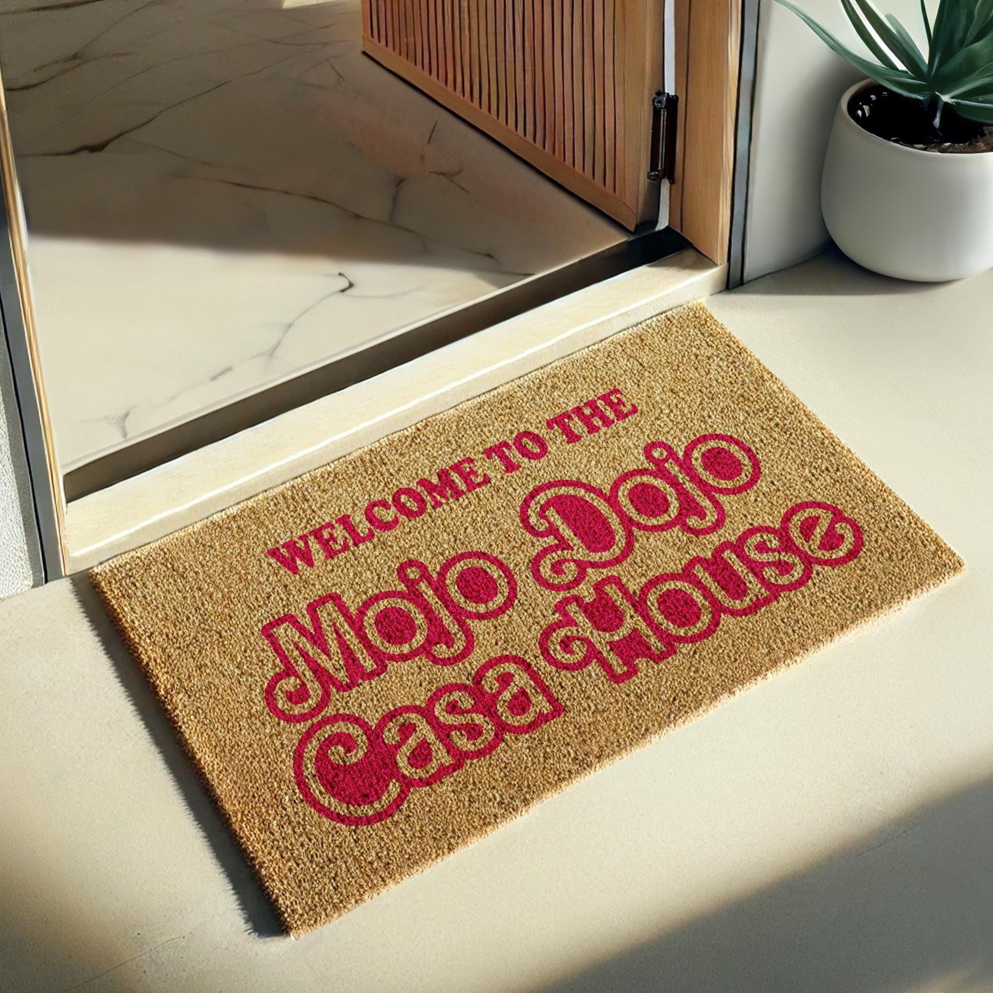 Welcome Movie Mat, Funny Meme Rug, Home Decor, Gift for Her, Custom ...