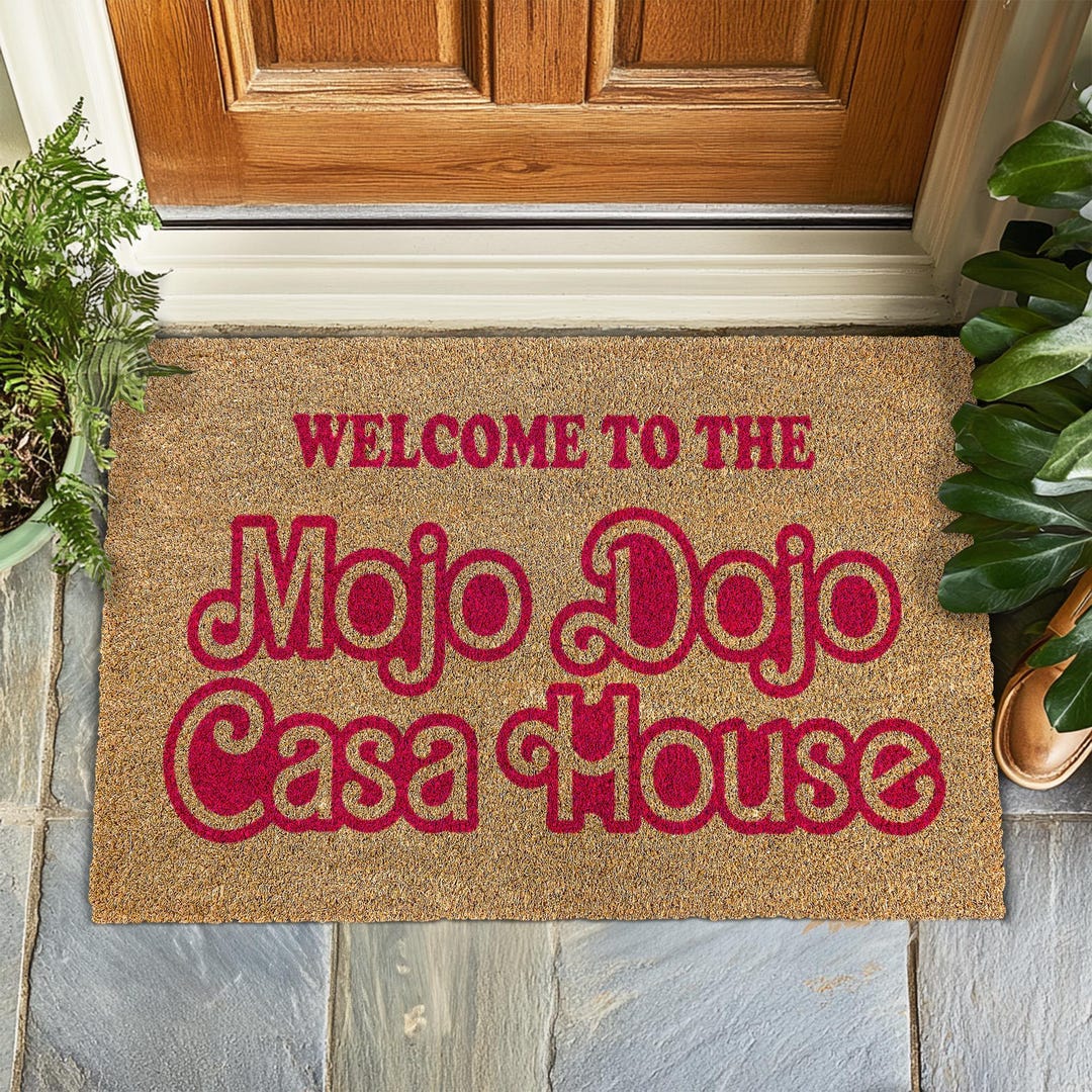 Welcome Movie Mat, Funny Meme Rug, Home Decor, Gift for Her, Custom ...