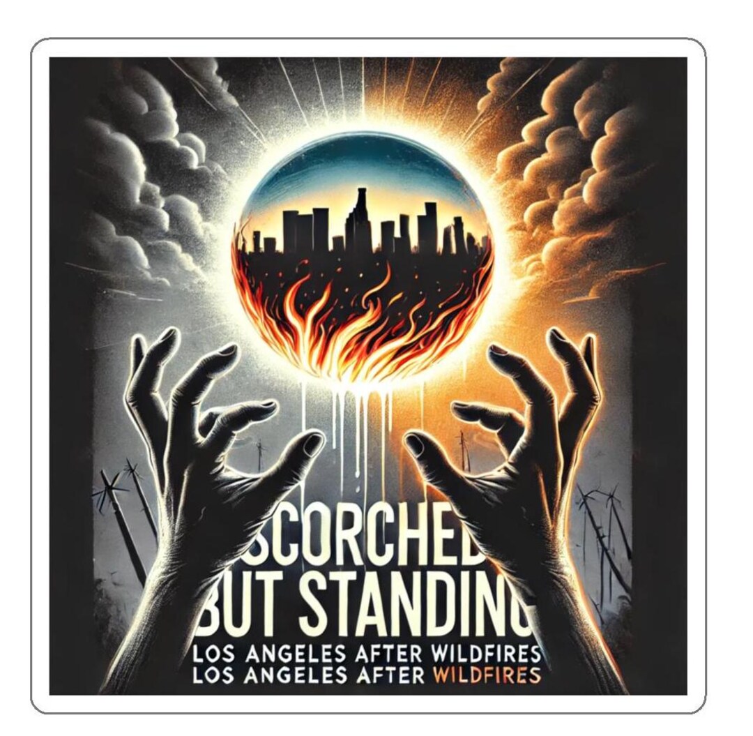 LA Strong Stickers - Kiss-cut Stickers, California Wildfire Relief ...