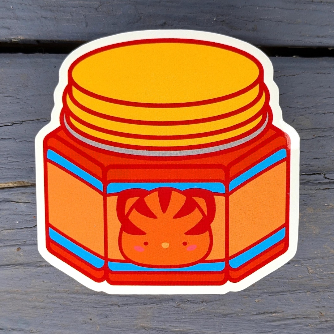 Sticker - Tiger Balm Ointment Medicine- 2.5" 63mm Waterproof Vinyl Food ...