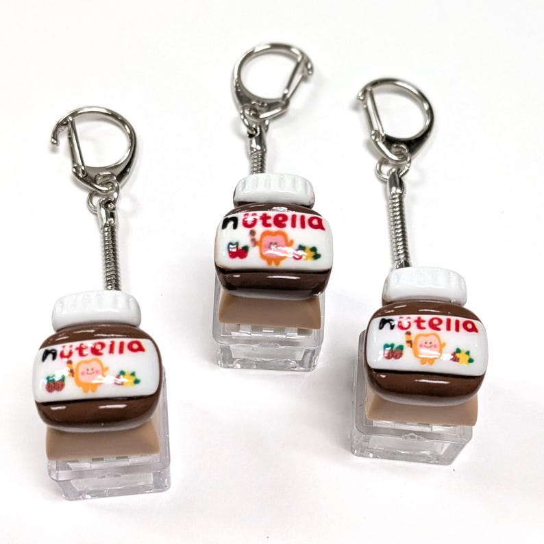 Nutella Hazelnut Spread - Keycap Fidget Clicky Keychain - Etsy