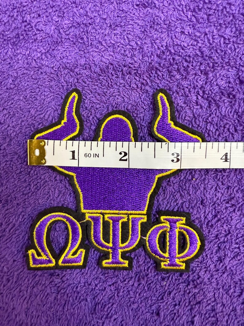 Omega Embroidered Patches - Etsy