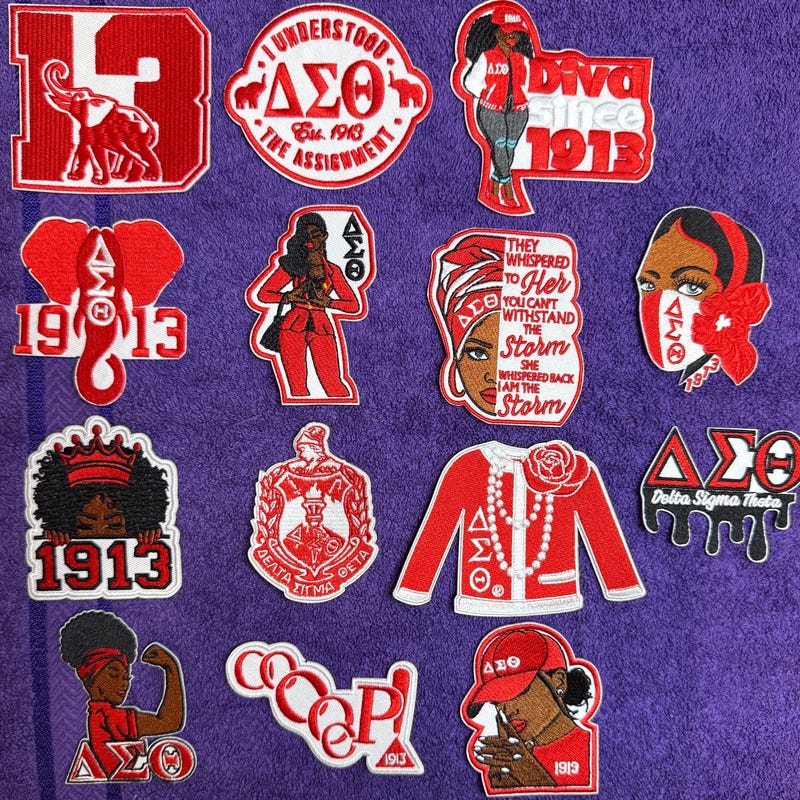 Delta Patches, Small - Etsy