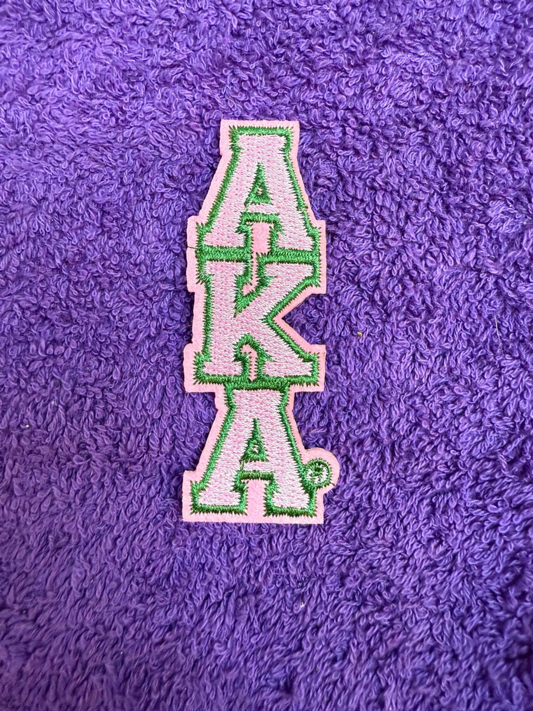 AKA Small Stacked Letters - Etsy